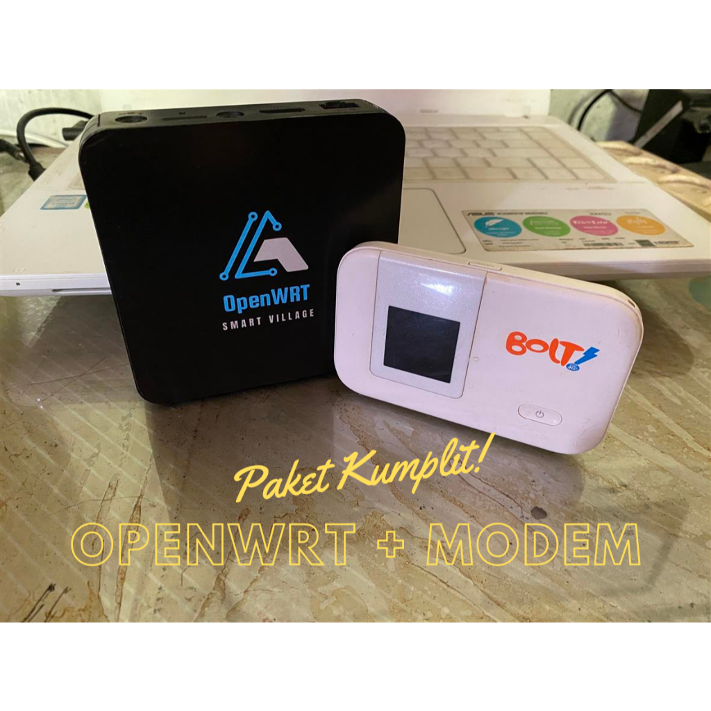 Jual Paket Lengkap STB OpenWrt dan Modem | Shopee Indonesia