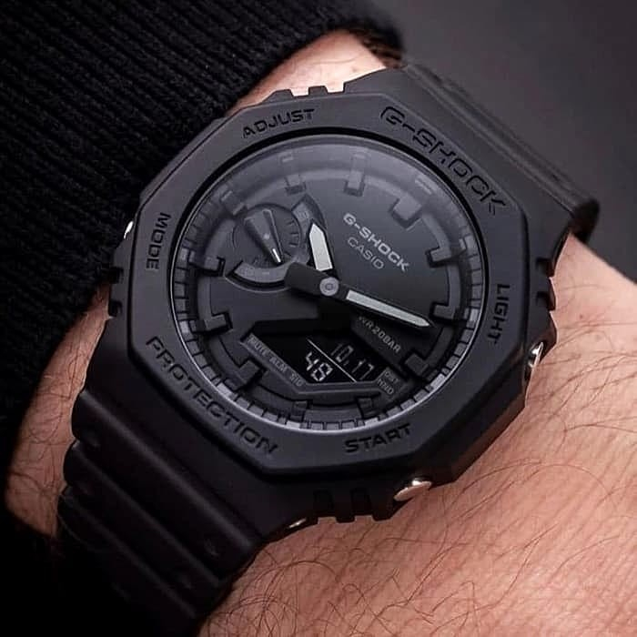 Jual WATER RESIST BERENANG JAM SPORT PRIA CASIO GSHOCK GA2100 FREE BOX ...
