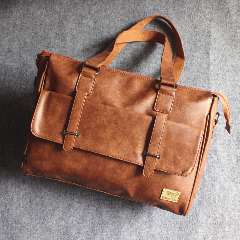 Jual Tas Laptop Tas Kerja Jinjing Selempang Kulit Pria Size 13 14 inch ...