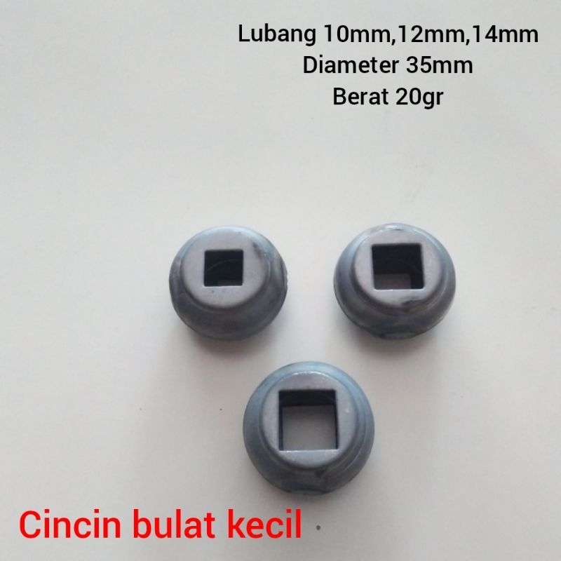 Jual Cincin bulat kecil lubang 10mm,12mm, 14mm ornamen pagar besi ...