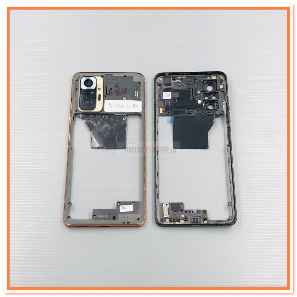 Jual Middle Frame Xiaomi Redmi Note 10 Pro Tulang Samping Redmi Note 10 ...