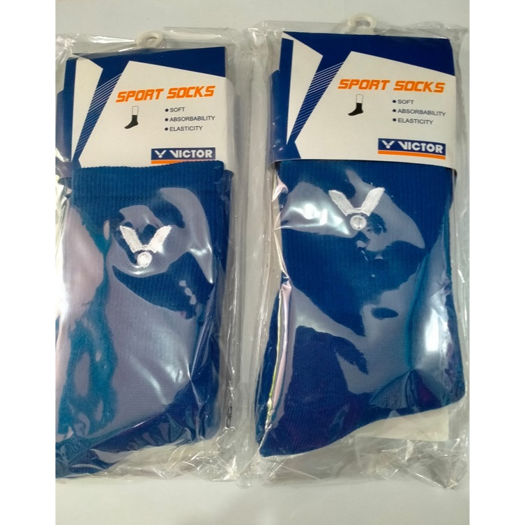 Jual Kaos Kaki Badminton Victor SK133H Biru | Shopee Indonesia