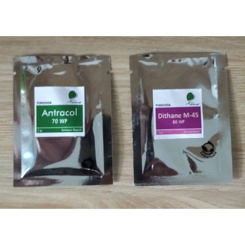 Jual REPACK ANTRACOL 70WP PLUS ZINC, DITHANE 80WP FUNGISIDA ANTI JAMUR ...