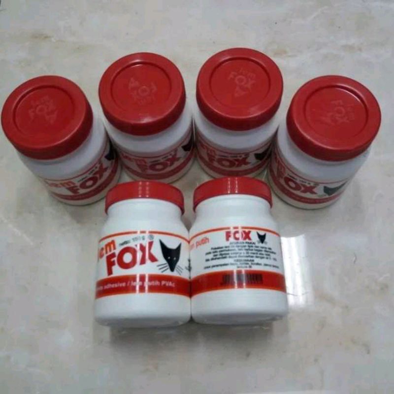 Jual Lem FOX Putih 150Gr / Lem Kayu Putih / Lem Serbaguna | Shopee ...