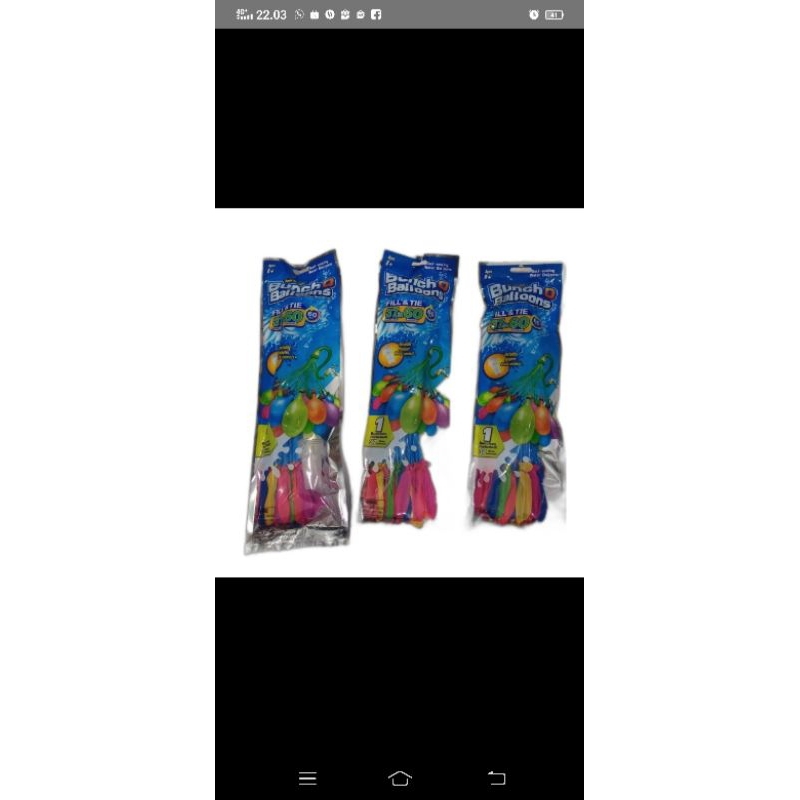 Jual Magic bunch water balloon mainan bom balon air balon air murah ...