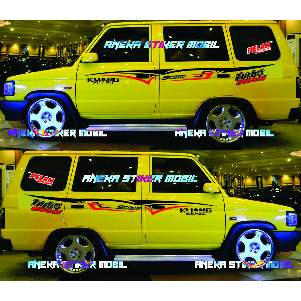 Jual Stiker Mobil Kijang Super Model List Striping Keren Terbaru ...
