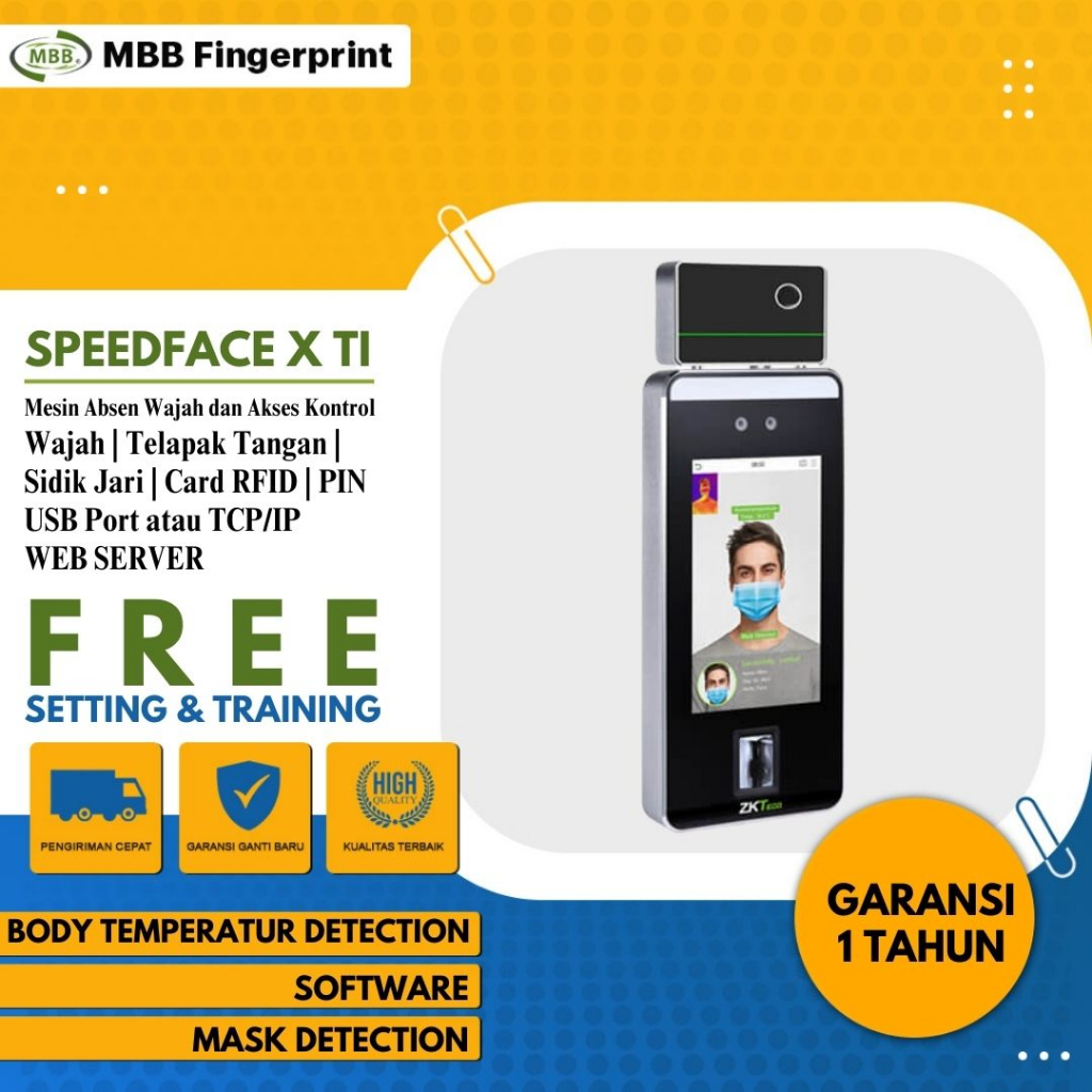 Jual MBB SPEEDFACE V5L TI ZKTeco/Mesin Absensi Wajah Telapak Tangan ... Jual MBB SPEEDFACE V5L TI ZKTeco/Mesin Absensi Wajah Telapak Tangan ...