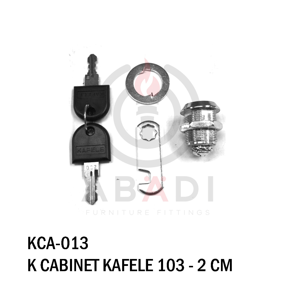 Jual Kunci Loker KAFELE 20mm / Kunci Camlock / Kait Locker 2 CM ...