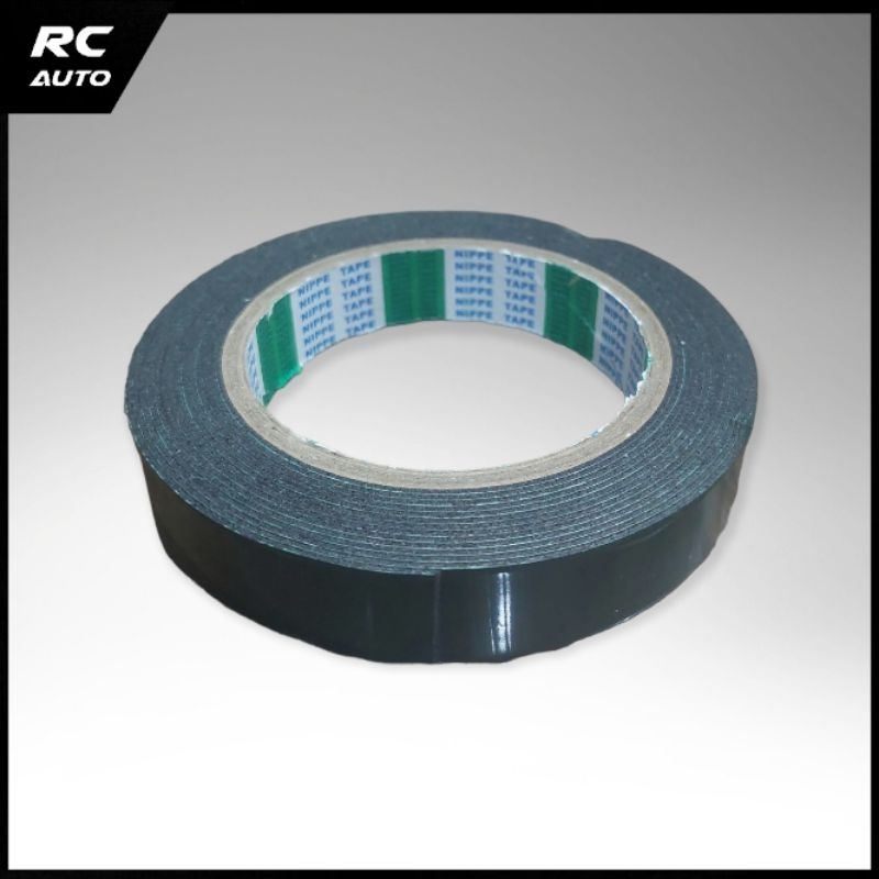 Jual Lem Timbal Balik / Double Tape / Perekat Hijau 20mm x 3,8m ...