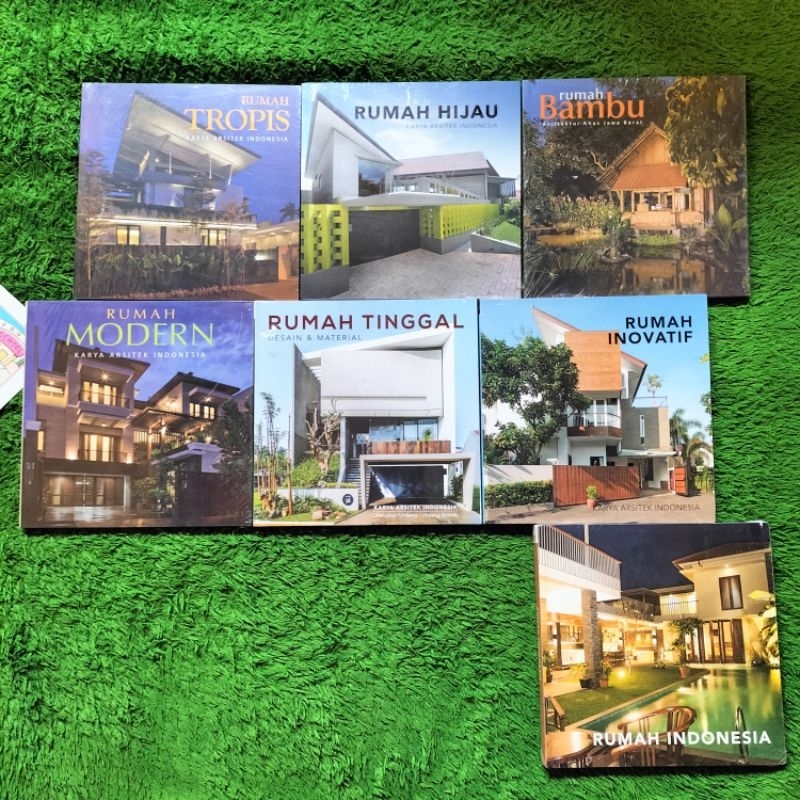 Jual BUKU ORIGINAL RUMAH TROPIS RUMAH HIJAU RUMAH BAMBU RUMAH MODERN ...