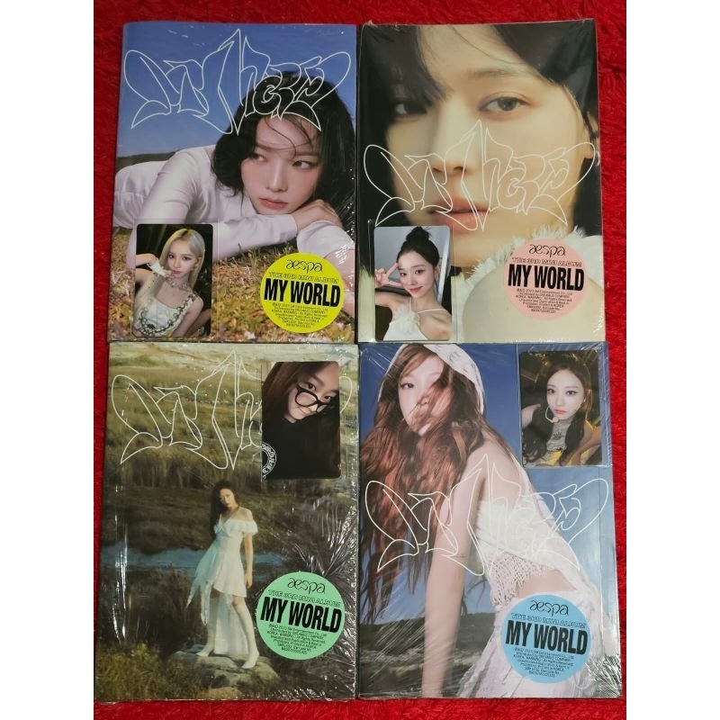 Jual Ready Stock Aespa The 3rd Mini Album My World Intro Ver