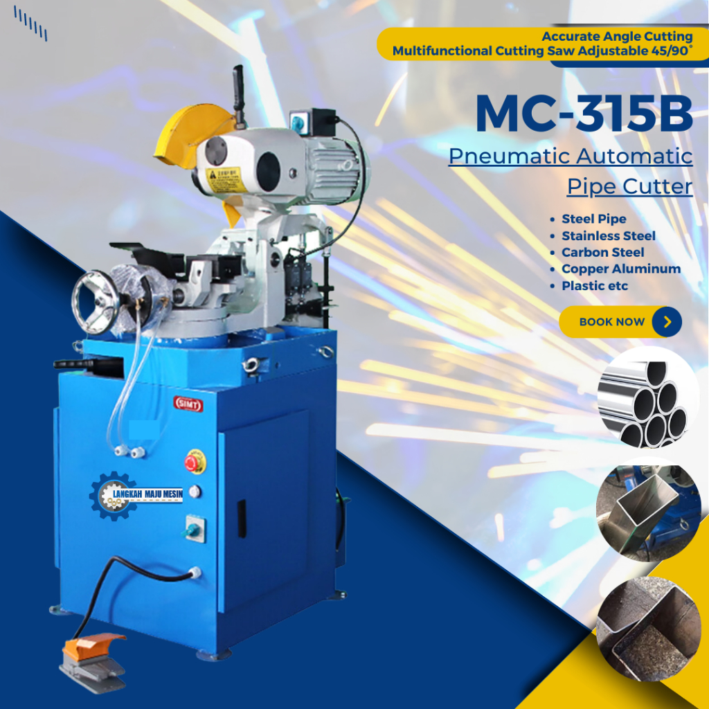 Jual Mesin Potong Pipa Pneumatic MC-315B - Pneumatic Pipe Cutting ...