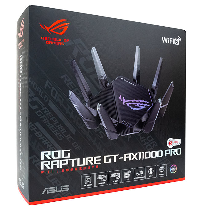 Jual ASUS ROG Rapture GT-AX11000 PRO Tri-Band WiFi 6 gaming router ...
