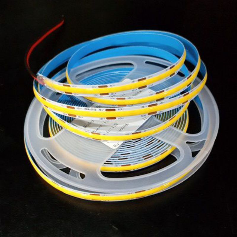 Jual LAMPU LED STRIP COB DC 12V WARNA WARM WHITE 3000K | Shopee Indonesia