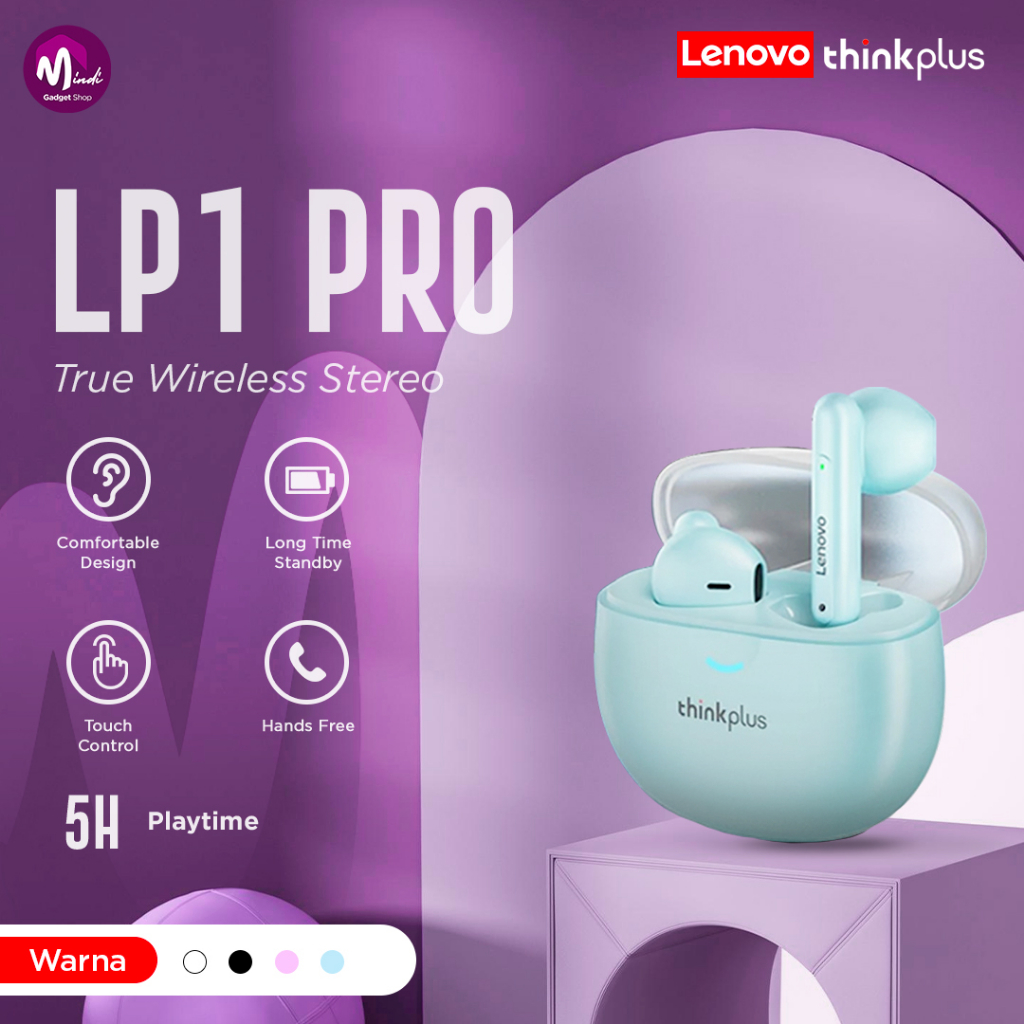 Jual Thinkplus Lenovo - TWS - LP1 Pro Earbuds | Shopee Indonesia