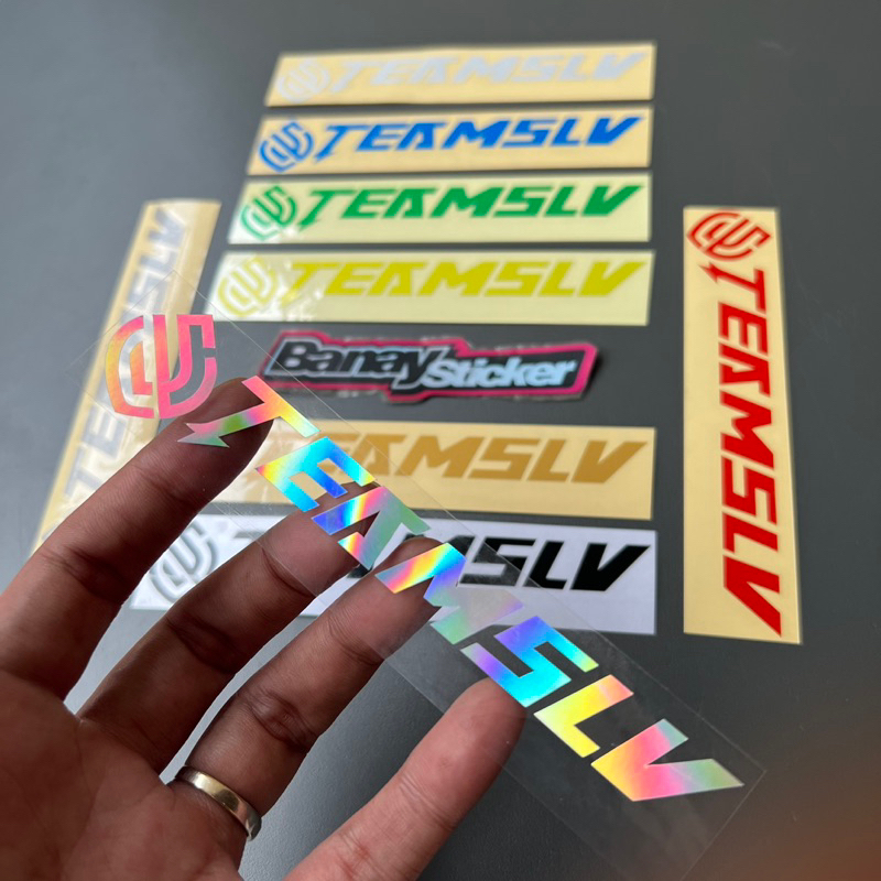 Jual Stiker Sticker TEAMSLV v2 cutting | Shopee Indonesia