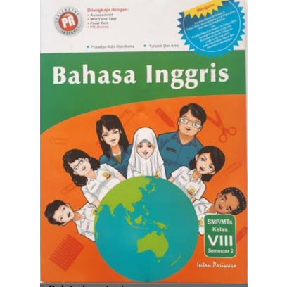 Jual BUKU PR BAHASA INGGRIS KELAS 8 SEMESTER 1 INTAN PARIWARA | Shopee ...
