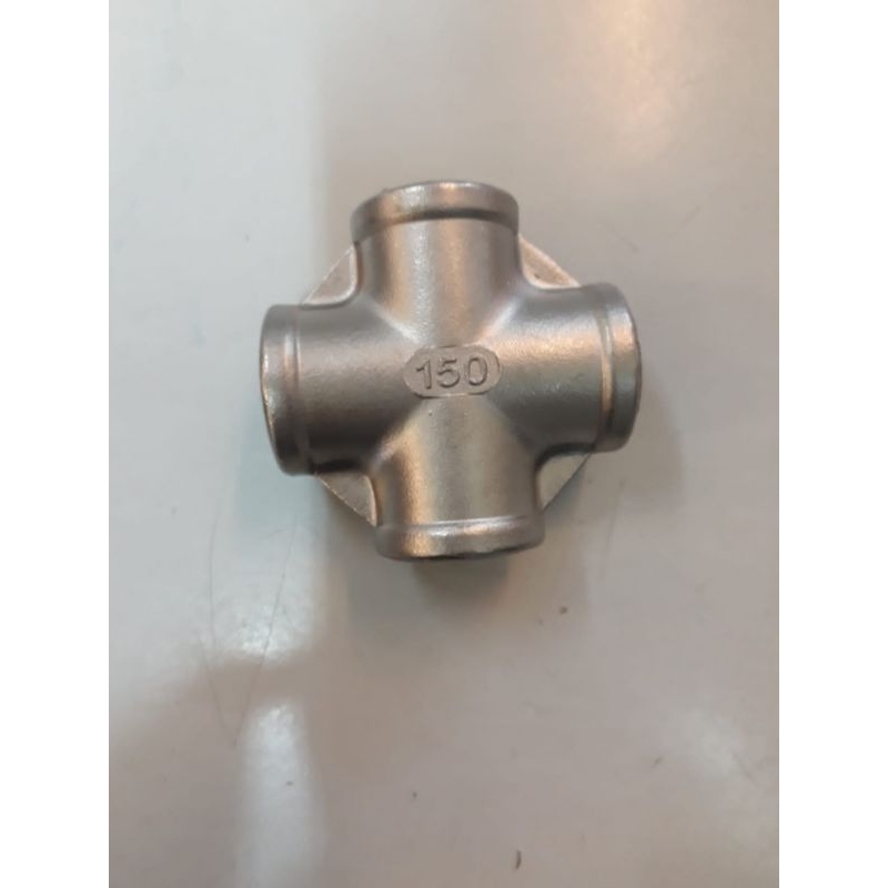 Jual Cross Tee Stainless 304 1/2"inch | Shopee Indonesia
