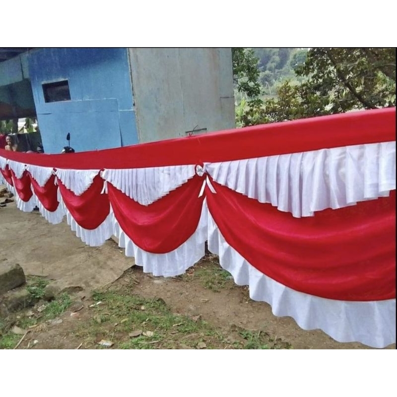 Jual BENDERA BEKGROUND SULTAN MERAH PUTIH ABUTAI 17 agustus | Shopee ...