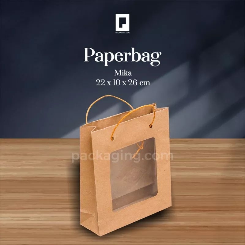 Jual Paper Bag premium / Paper bag mika / Tas ulang tahun / Tas ...