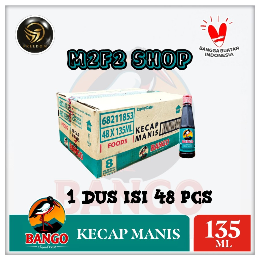 Jual Bango Kecap Manis Original Botol Kecil Plastik Pet - 135 ml ...