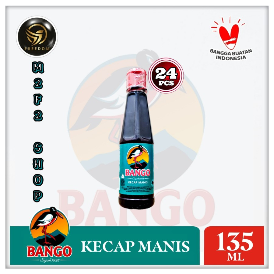Jual Bango Kecap Manis Original Botol Kecil Plastik Pet - 135 ml ...