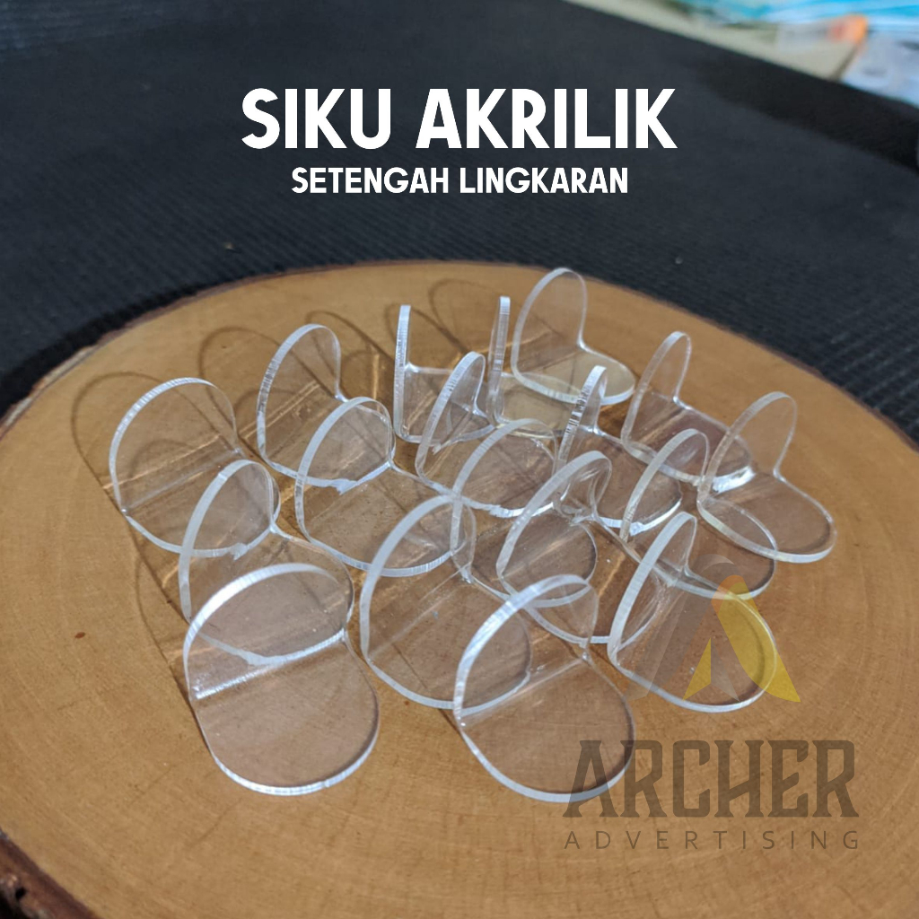 Jual SIKU AKRILIK SETENGAH LINGKARAN BAHAN AKRILIK BENING 2MM | Shopee ...