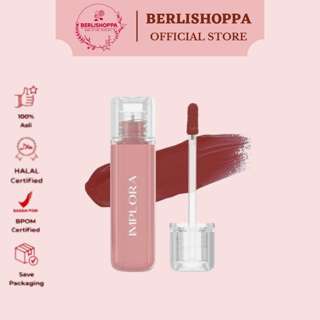 Jual IMPLORA Jelly Tint Liptint / Lip Tint Implora | Shopee Indonesia