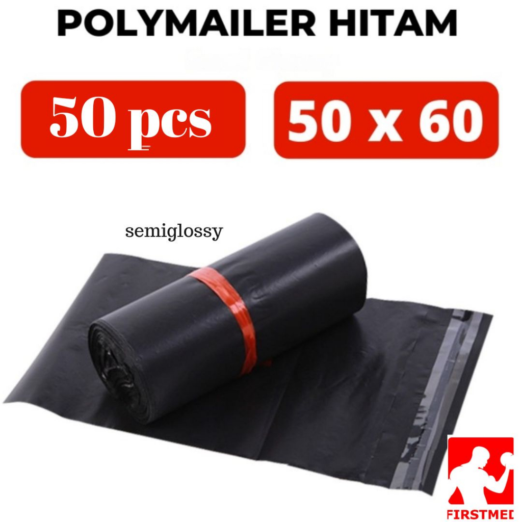 Jual PLASTIK POLYMAILER 50x60 ISI 50 PCS PLASTIK PACKING POLIMER ONLINE ...