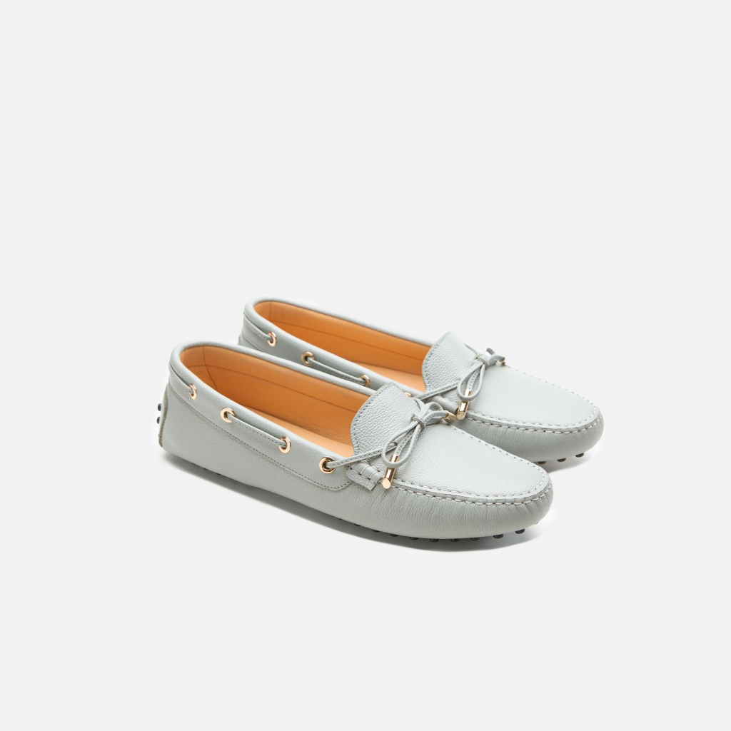 Jual Scilla Moccasin Icy Blue Genuine Leather | Shopee Indonesia