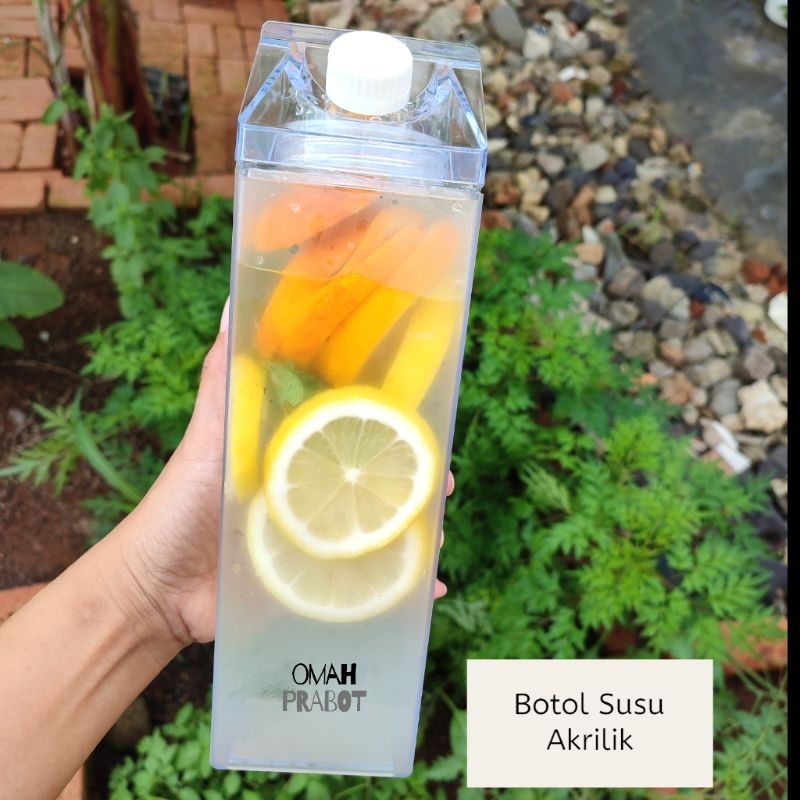 Jual Omah Prabot - Botol Susu Akrilik / Botol Infused Water / Botol ...