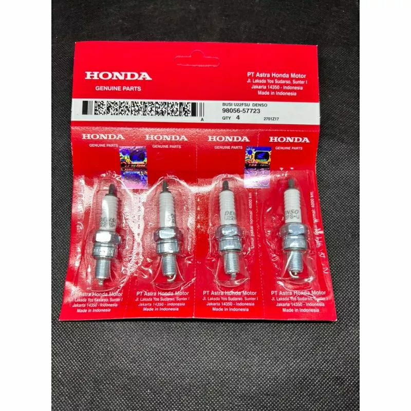 Jual BUSI DENSO U22 / GRAND, SUPRA, VEGA, JUPITER, FIT, REVO, MIO ...