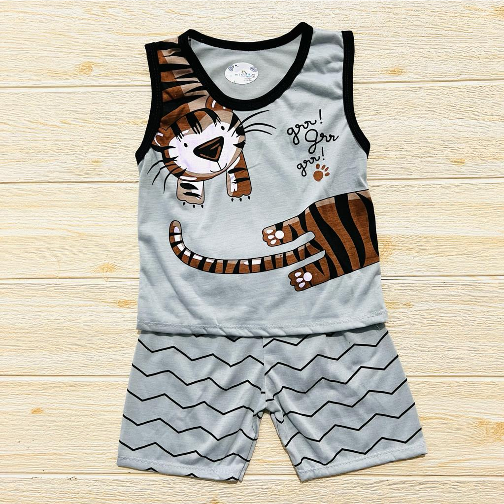Jual Baju Bayi Setelan Singlet Anak Laki-Laki Baju Baby Gracia | Shopee ...