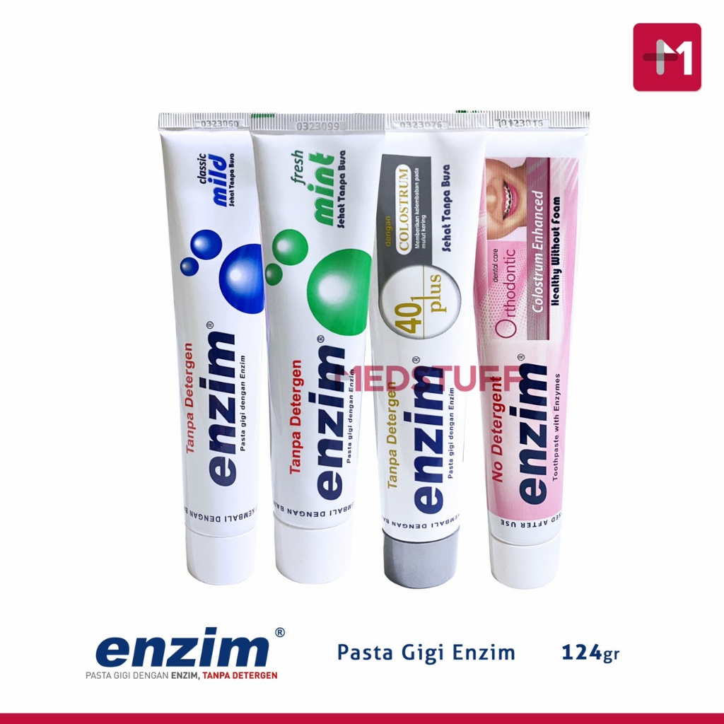 Jual Pasta Gigi Enzim 124gr Enzim Pasta Gigi 124gram | Shopee Indonesia