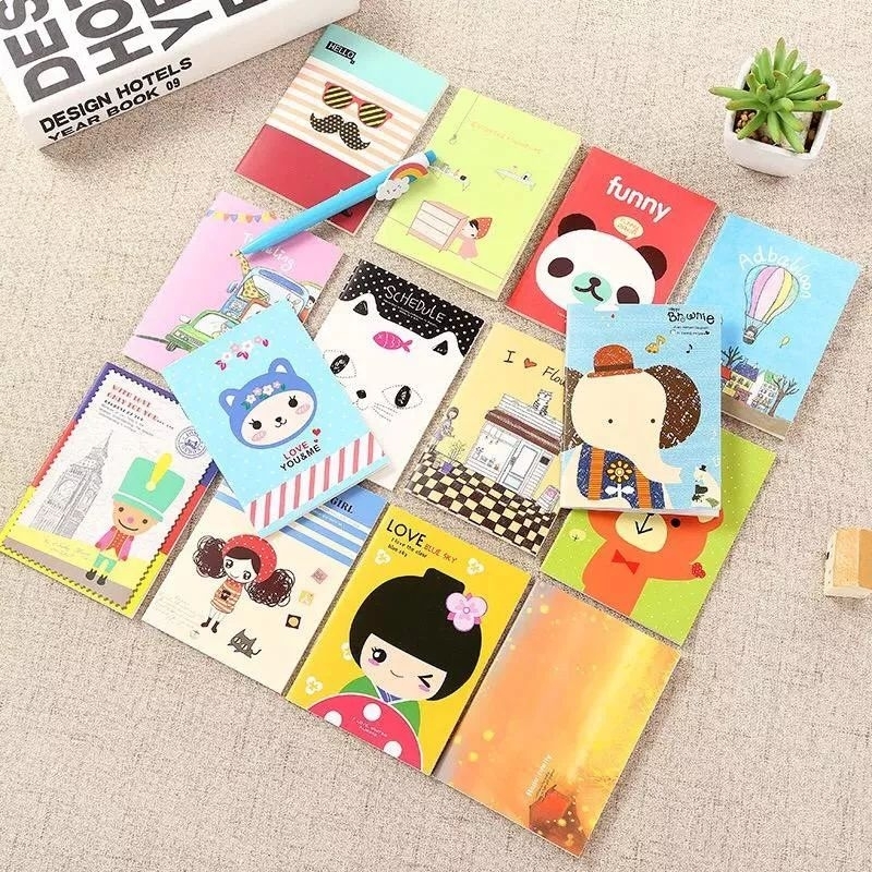Jual BUKU CATATAN KECIL BUKU NOTE MINI LUCU BUKU DIARY KECIL GAMBAR ...