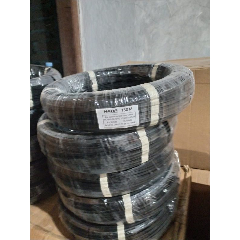 Jual Kabel ftth dropcore precon fiber optik simplek single mode 1 core ...