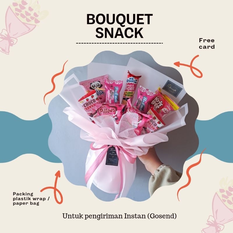 Jual SNACK BOUQUET | BUKET SNACK | BUKET MAKANAN | BUKET SNACK HEMAT ...