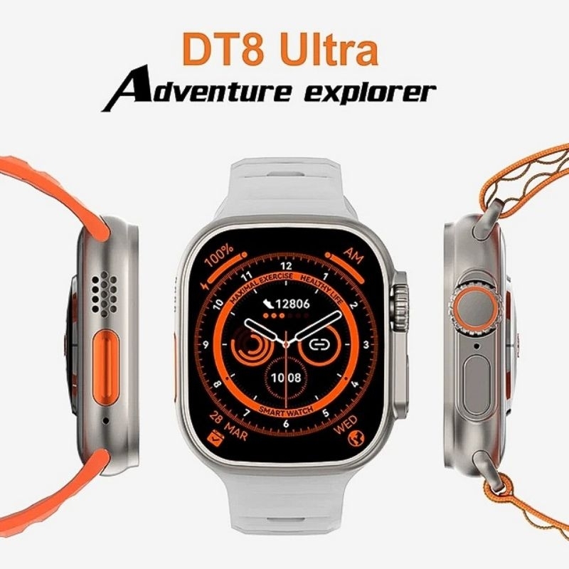 Jual GARANSI SMART WATCH DT8 ULTRA DT NO1 SERIES 8 49mm 2 Inch HD ...