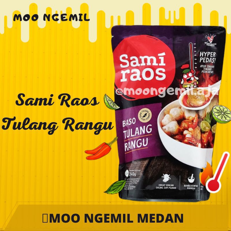 Jual (MEDAN) SAMIRAOS BASO TULANG RANGU | Shopee Indonesia