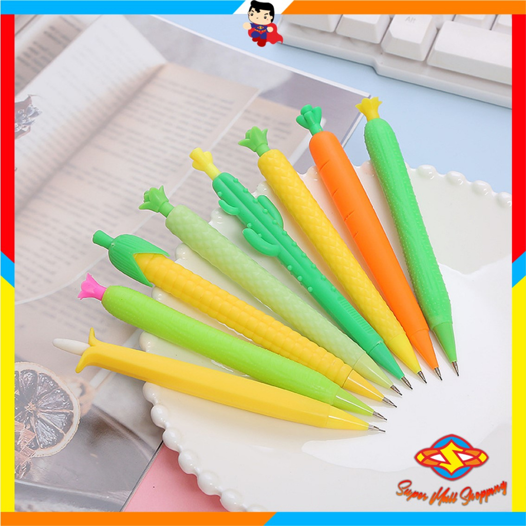 Jual SMS Pensil Mekanik Bentuk Sayuran Mechanical Pencil Vegetables ...