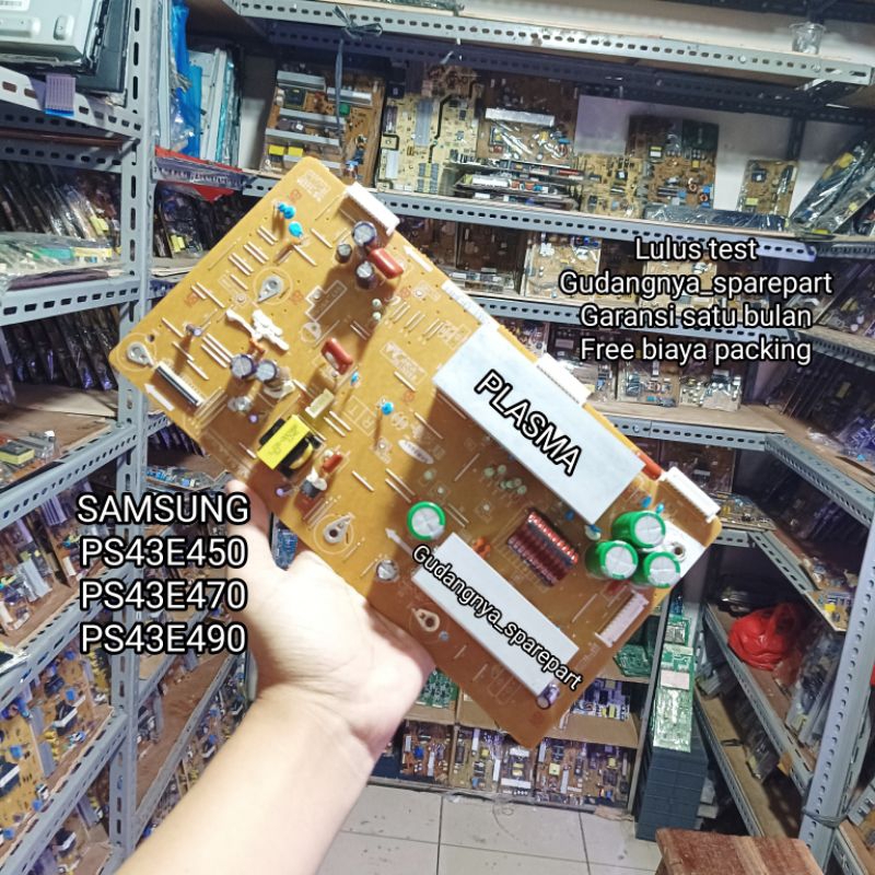 Jual Y MAIN PLASMA SAMSUNG PS43E450 Y-MAIN 43E450 YSUZSTAIN YSUZ MESIN ...