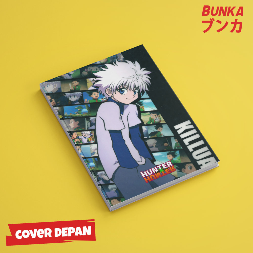 Jual Note Book Anime Hunter x Hunter Killua Zoldyck Hardcover A5 Buku ...