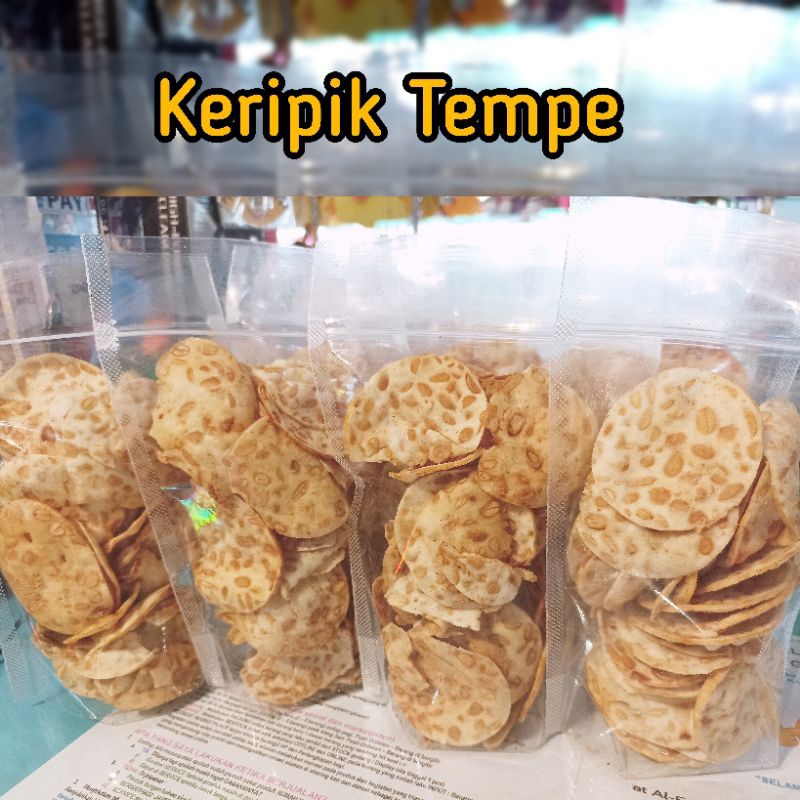 Jual KERIPIK TEMPE SAGU SNACK GURIH RENYAH RASA DAUN JERUK 120GR ...