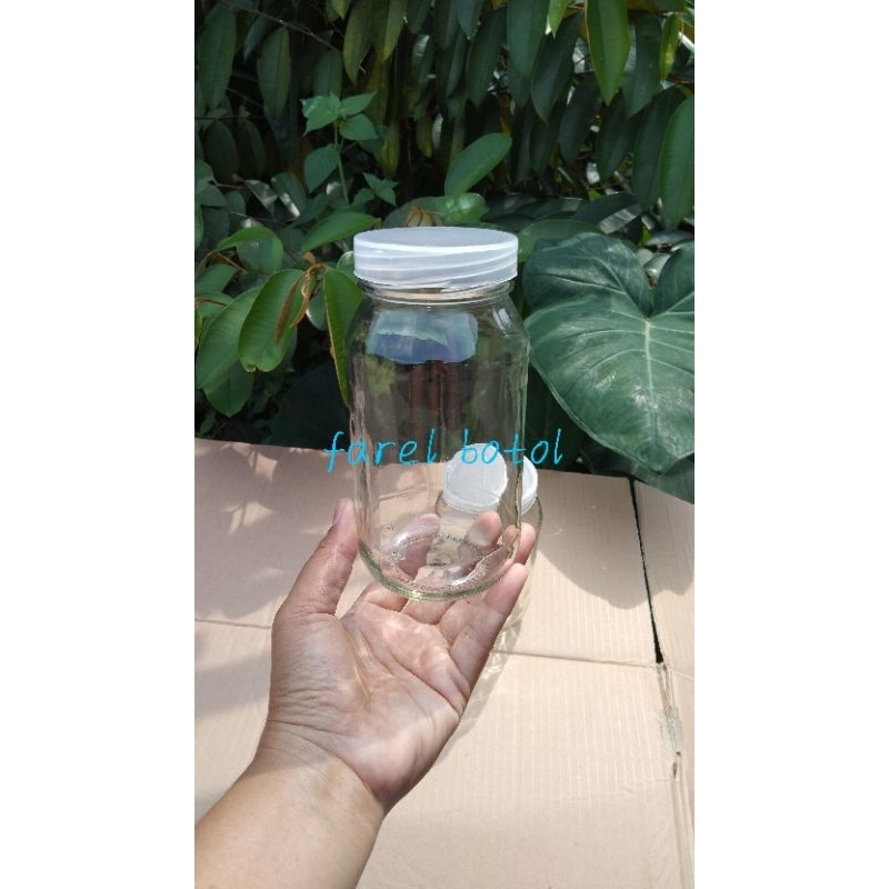 Jual Botol kaca jar 500ml tutup kultur (Isi paket 20pcs) | Shopee Indonesia