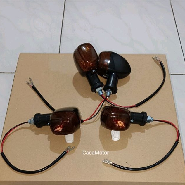 Jual LAMPU SEN NINJA R RR SS ( VARIASI - UNIVERSAL ) ( 2 SET = 4 PCS ...