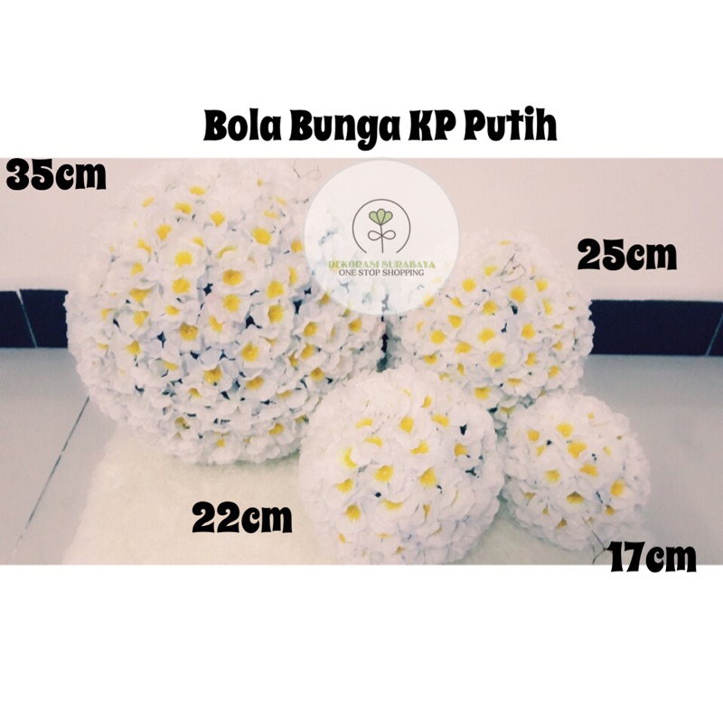 Jual Bola Bunga / Bola Daun set 4uk | Shopee Indonesia