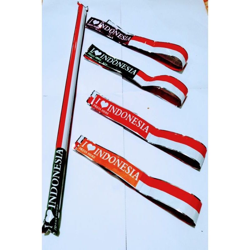 Jual BALON STIK MERAH PUTIH/BALON TONJOK TONGKAT MERAH PUTIH/BALON ...