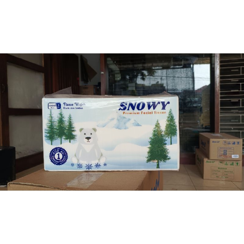 Jual Tissue snowy facial 1000 sheets / tissue facial 1000 sheets murah ...