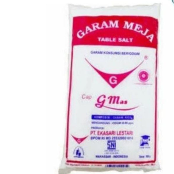 Jual Garam Meja Cap G Mas 250g | Shopee Indonesia