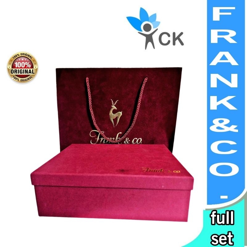 Jual FRANK & CO. - franknco frank n co full set box perhiasan dan box ...